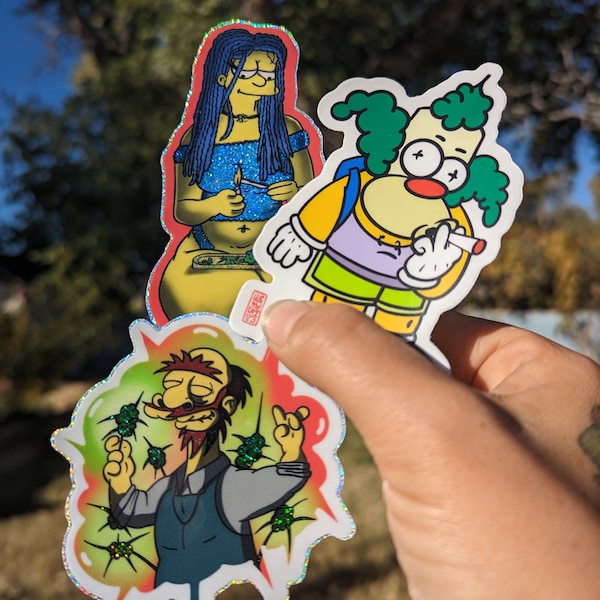 The Simpsons Weed - Etsy