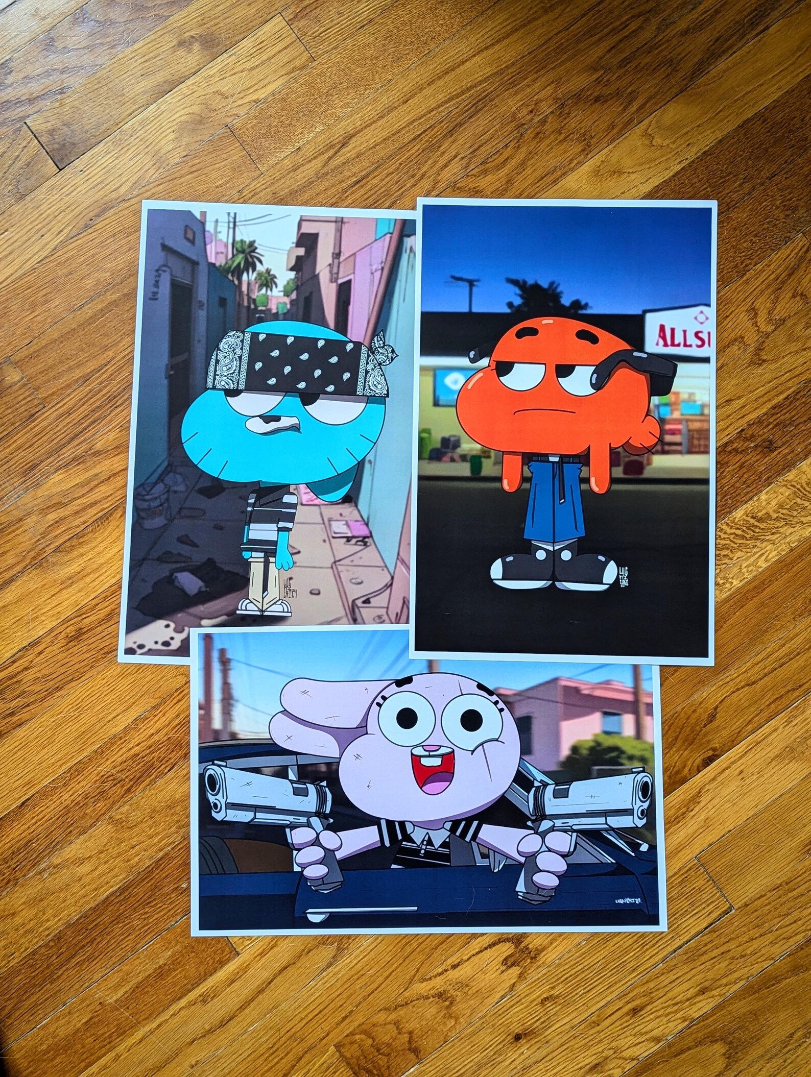 The Amazing World of Gumball Posters - Etsy