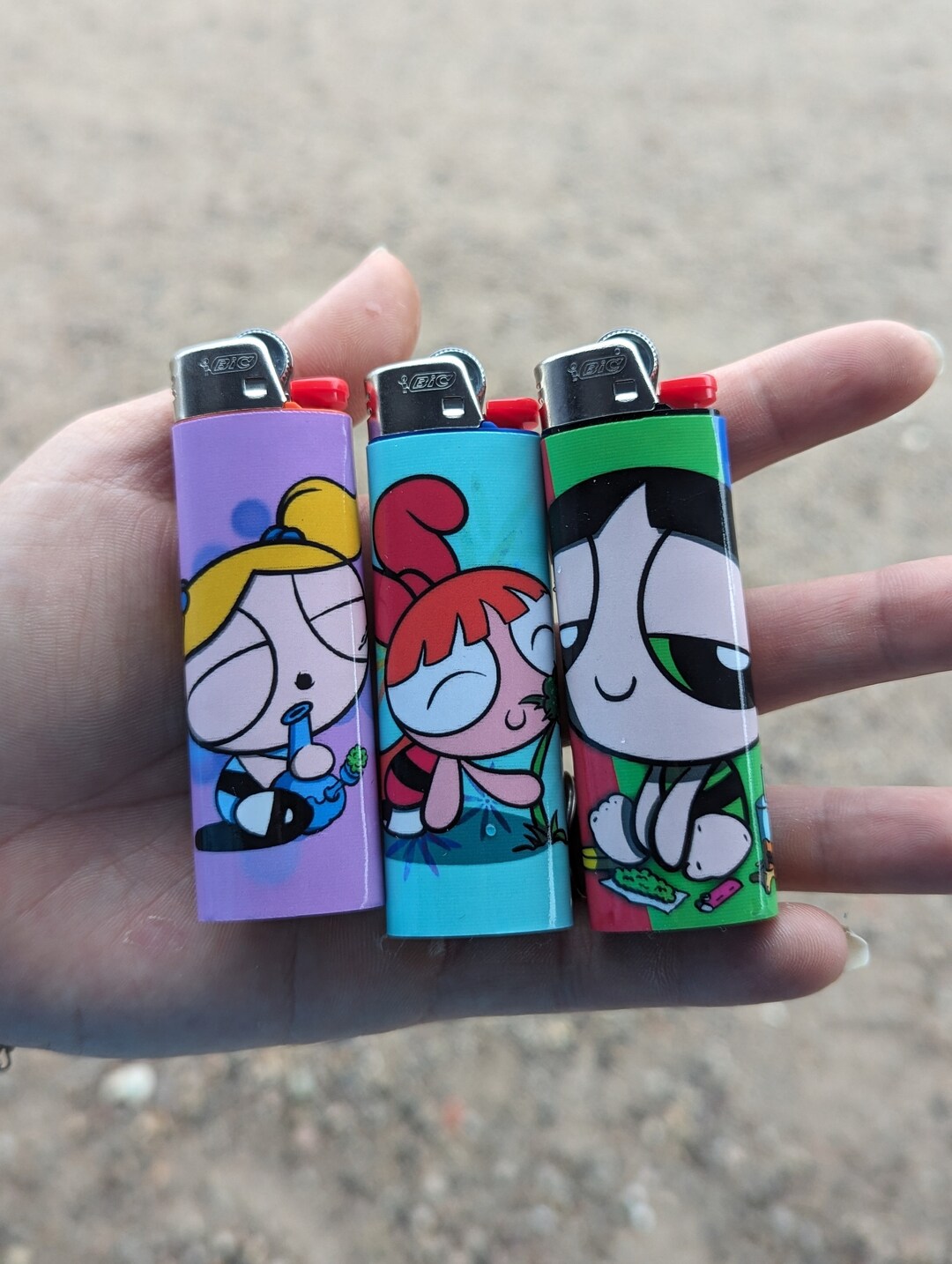 Powerpuff Girl Lighter Pack - Etsy