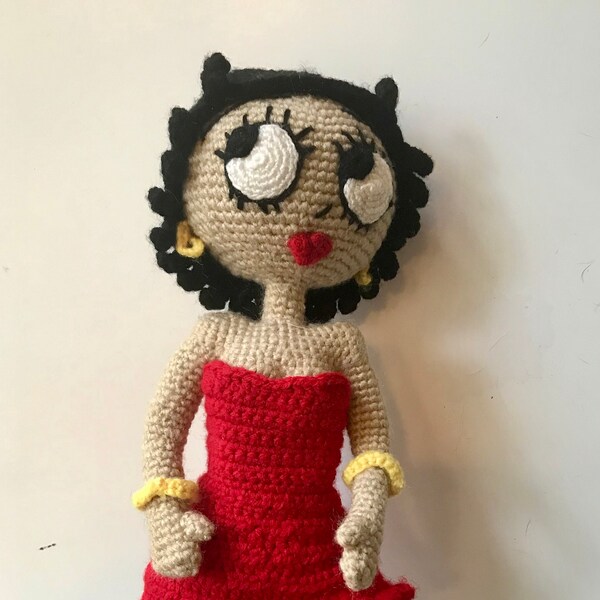 Betty Boop Crochet Pattern - Etsy