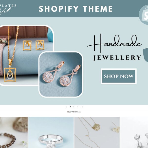 Shopify Website Templates - Etsy