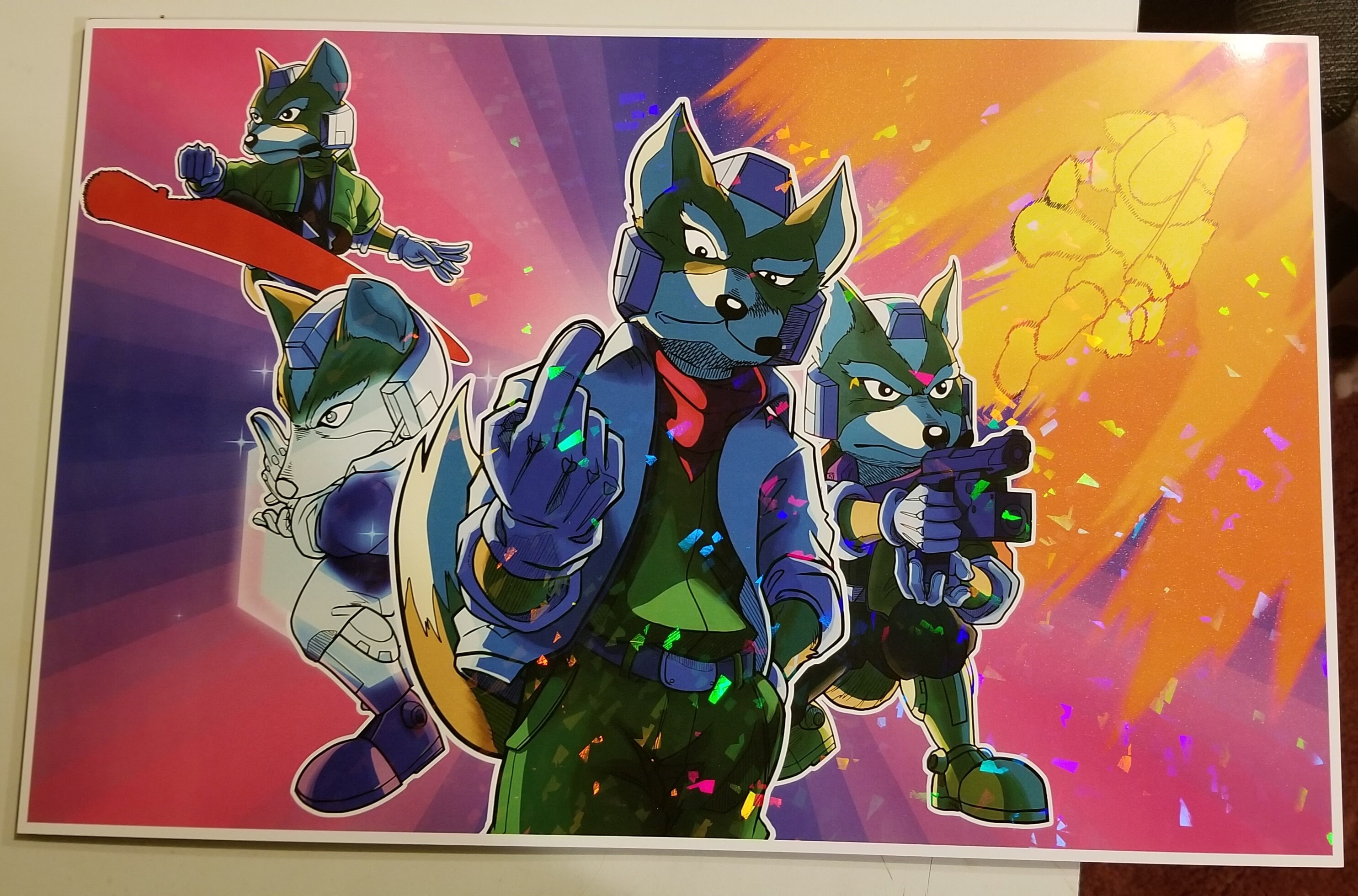 HOLO_FOIL Character Select - [fox] - Etsy