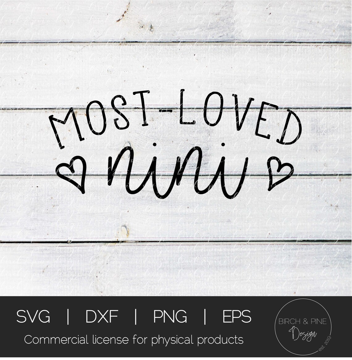Most Loved Nini SVG Nini Svg Svg Files Grandma Svg - Etsy