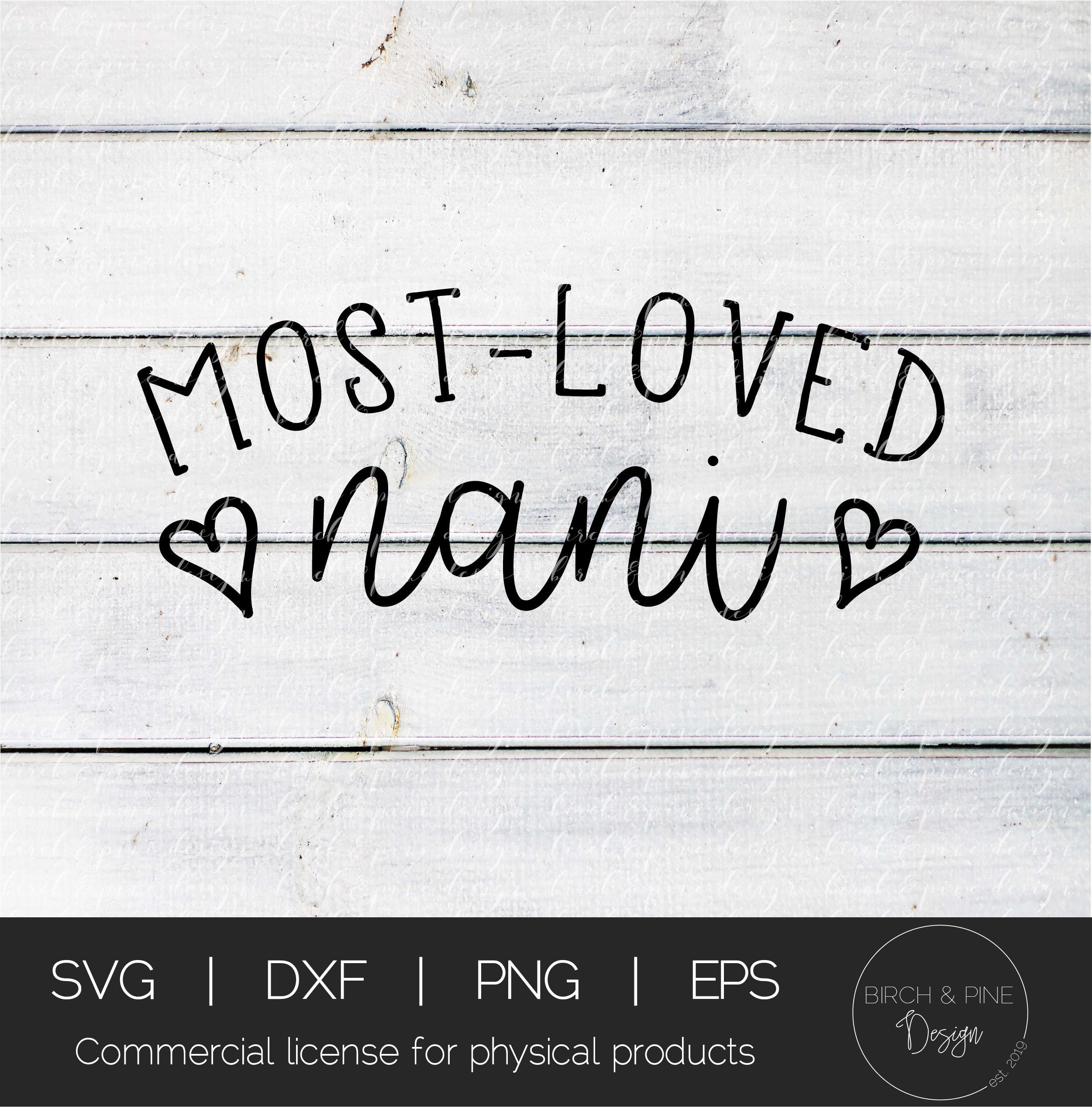 Most Loved Nani SVG Nani Svg Svg Files Grandma Svg | Etsy