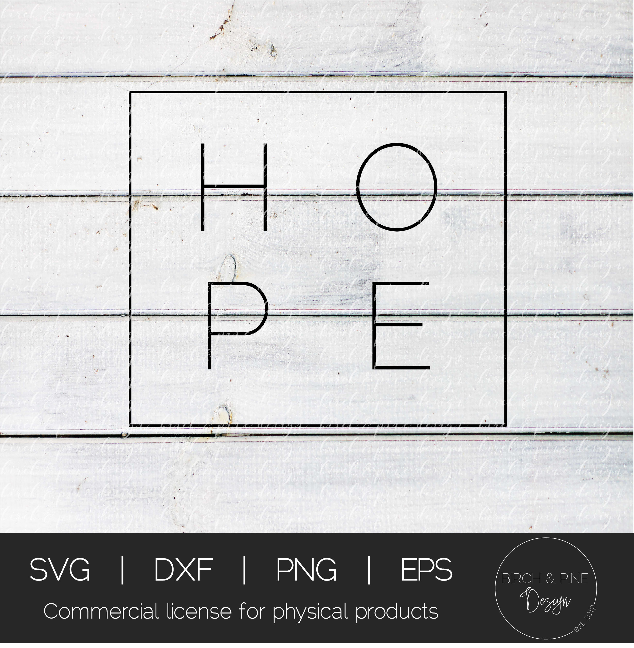Hope SVG Hope Square Svg Svg Files Faith Svg Shirt Svg - Etsy