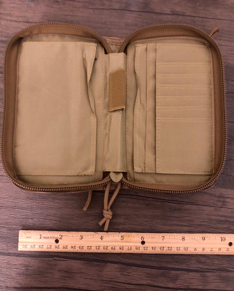 Heavy Duty Tactical Wallet and Passport Holder - Etsy