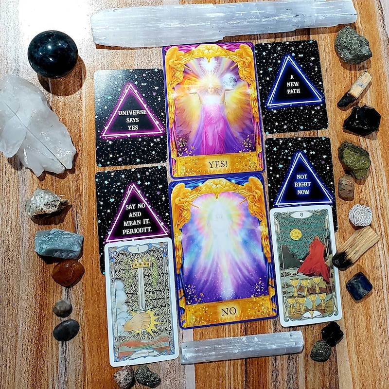 Yes or No Oracle Facade Floaty Pen - Etsy Canada