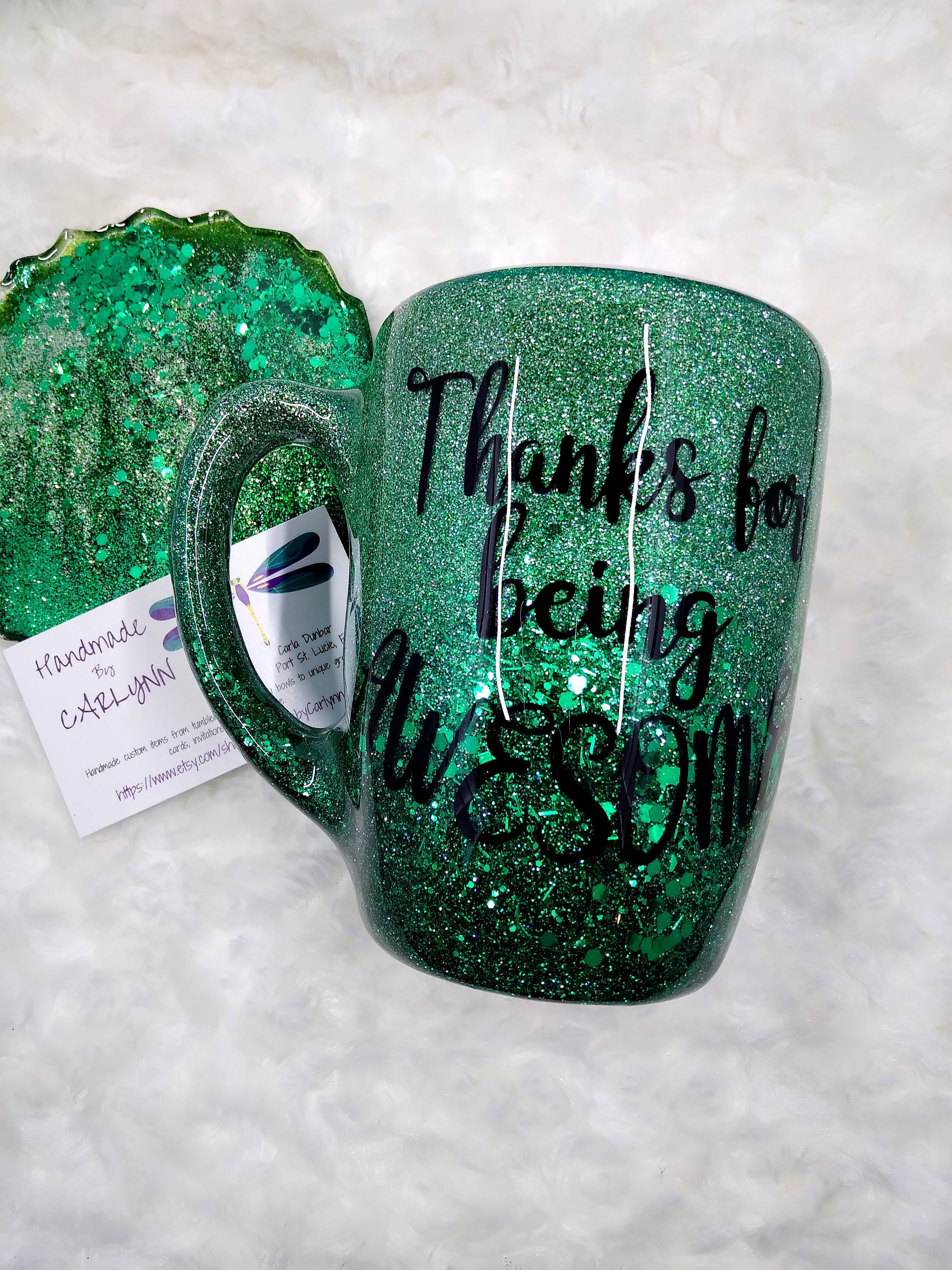 Glitter Coffee Mug/ombre Glitter Coffee Mug/mixed Glitter - Etsy