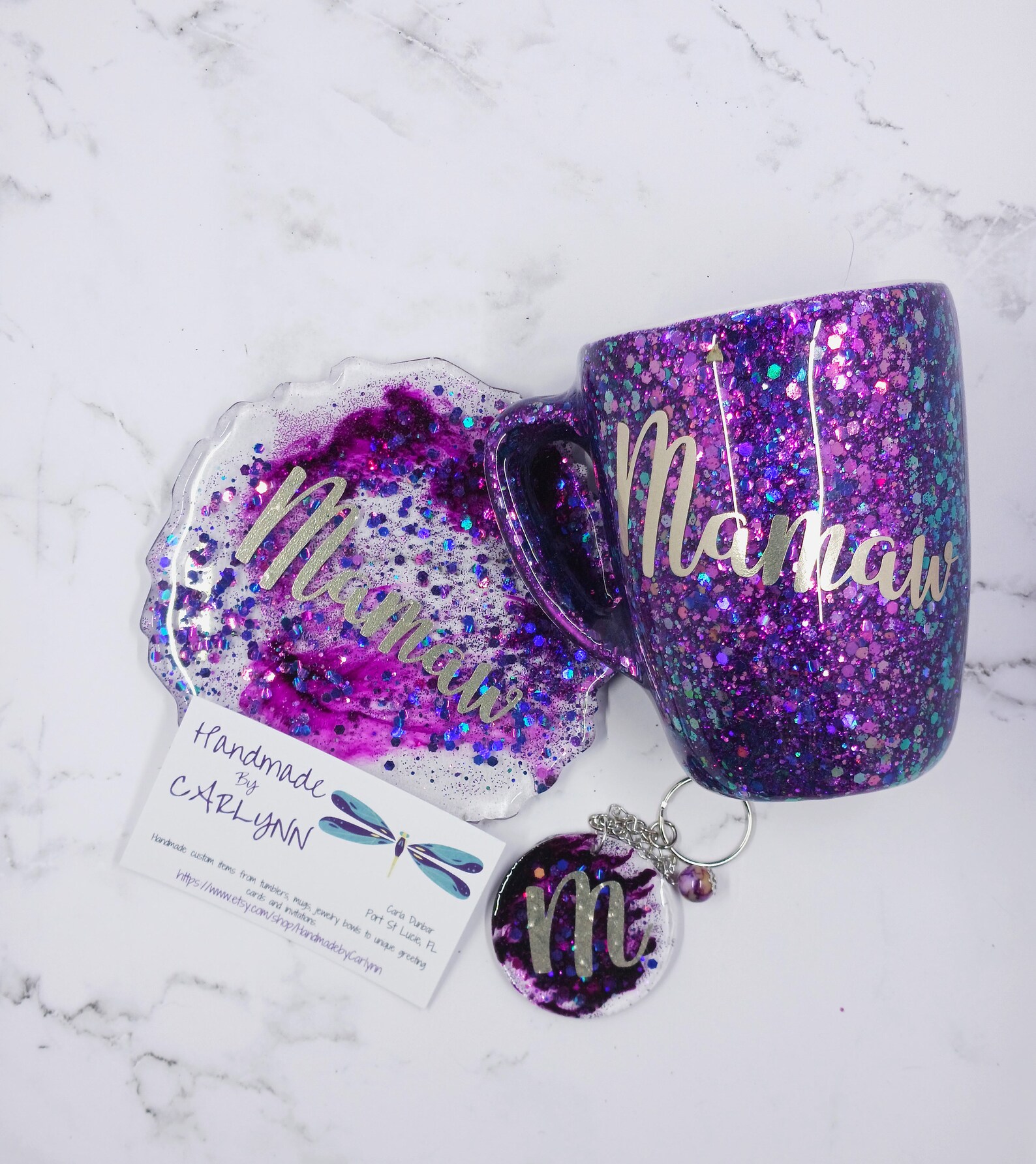 Glitter Coffee Mug/pink Glitter Coffee Mug/purple Glitter - Etsy