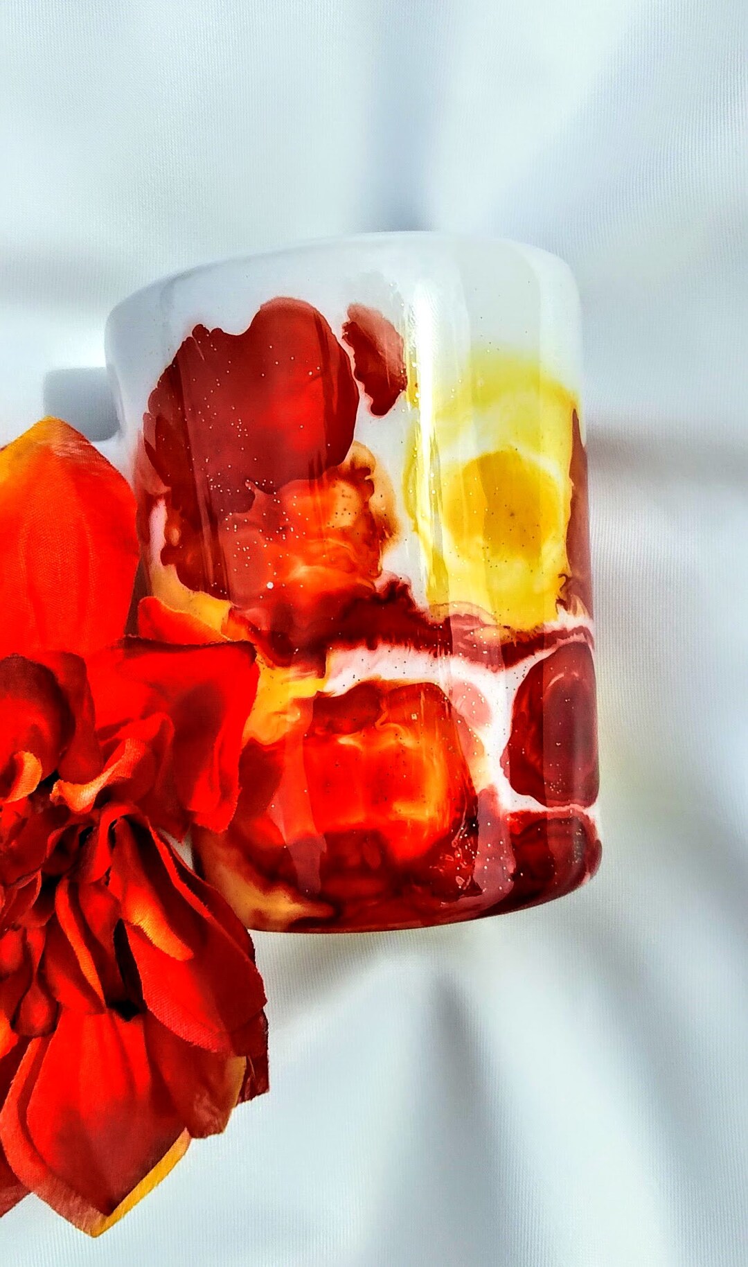 Geode Coffee Mug/geode Coffee Cup/alcohol Ink Mug/epoxy Cup/coffee Mug ...