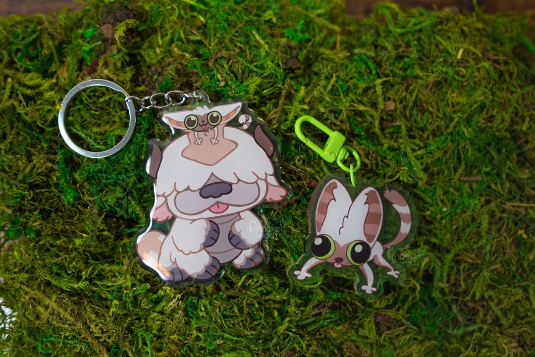 Momo Appa Acrylic Keychain Cartoon Art Cute Design Movie Comic ...