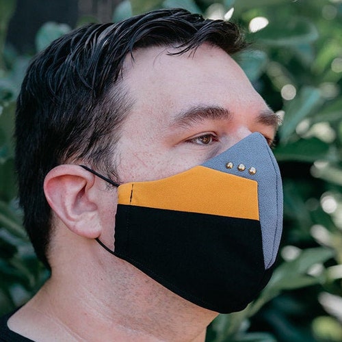 Major Kira Nerys Odo Changeling Star Trek DS9 Adult Face Mask | Etsy