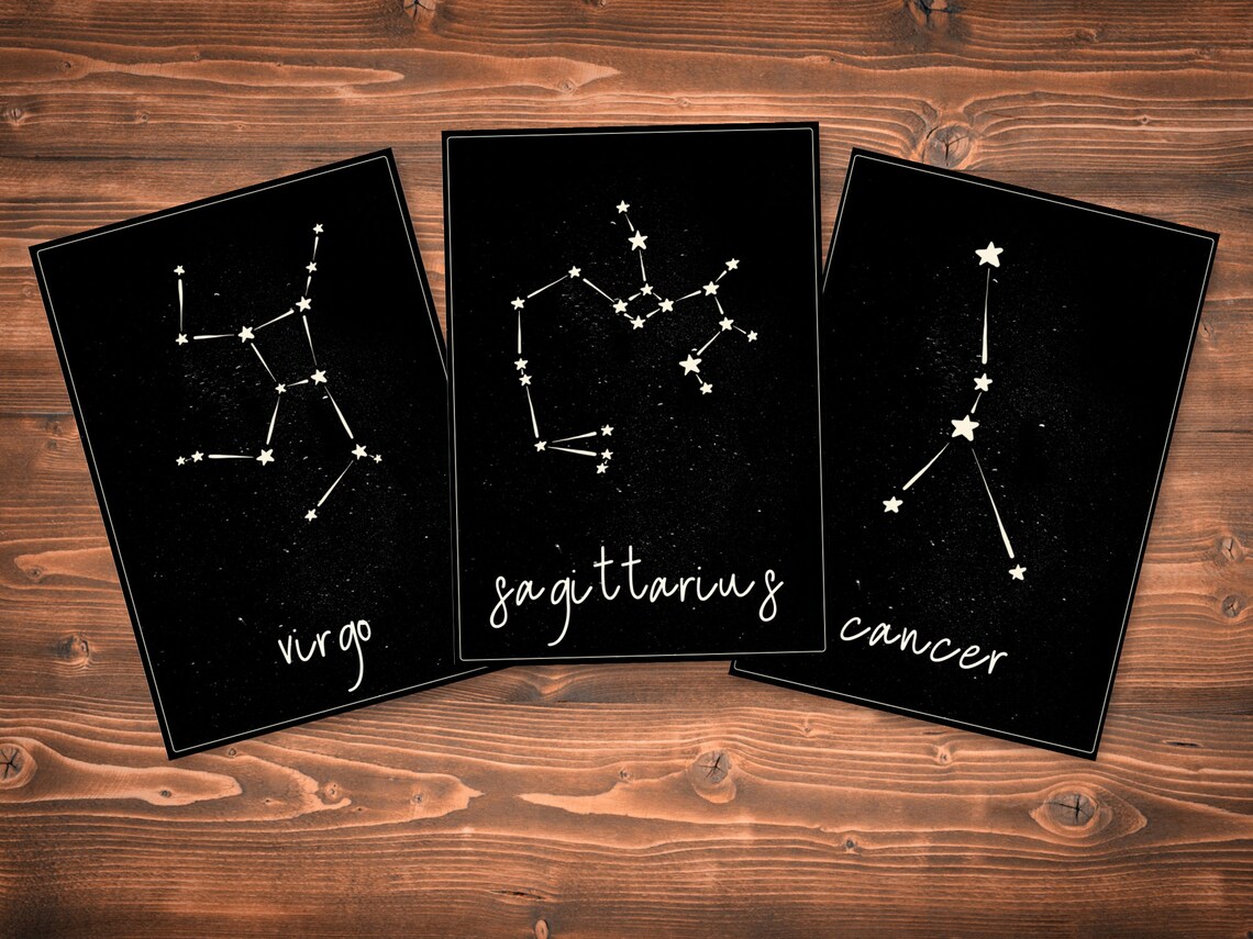 Constellation Flash Cards // Montessori Printable Flash Cards ...