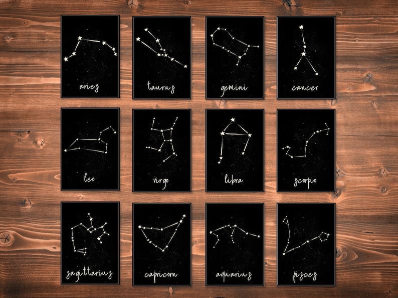 Constellation Flash Cards // Montessori Printable Flash Cards ...