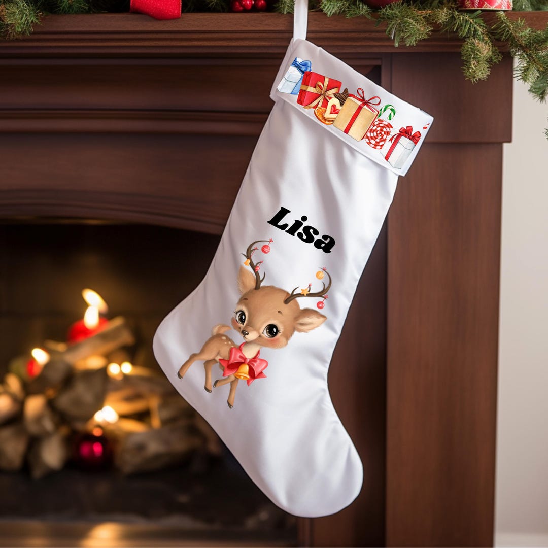 Personalize Cute Stocking for Kids, Christmas Stocking for Kids - Etsy