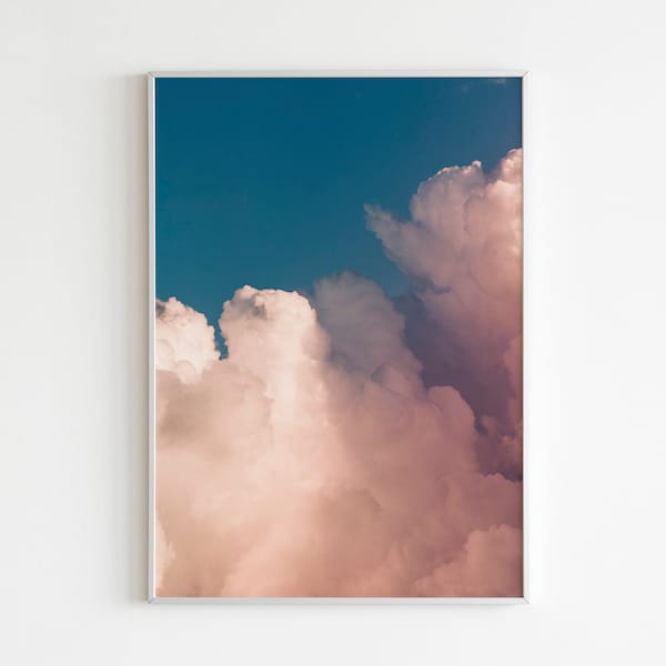 Cloud Art Print - Etsy