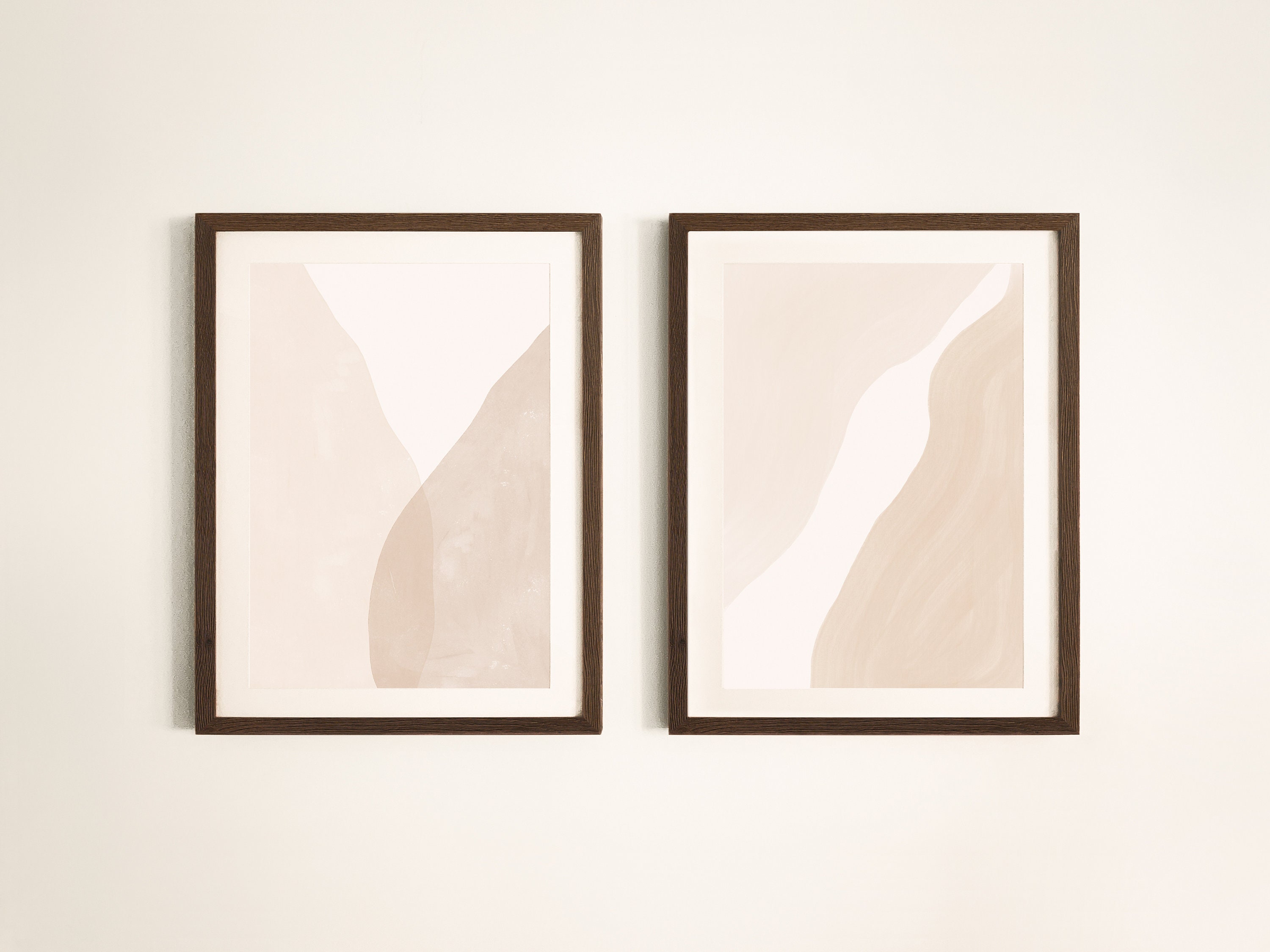 Abstract Art Print, Abstract Wall Art, Set of 2 Abstract Prints, Set of ...