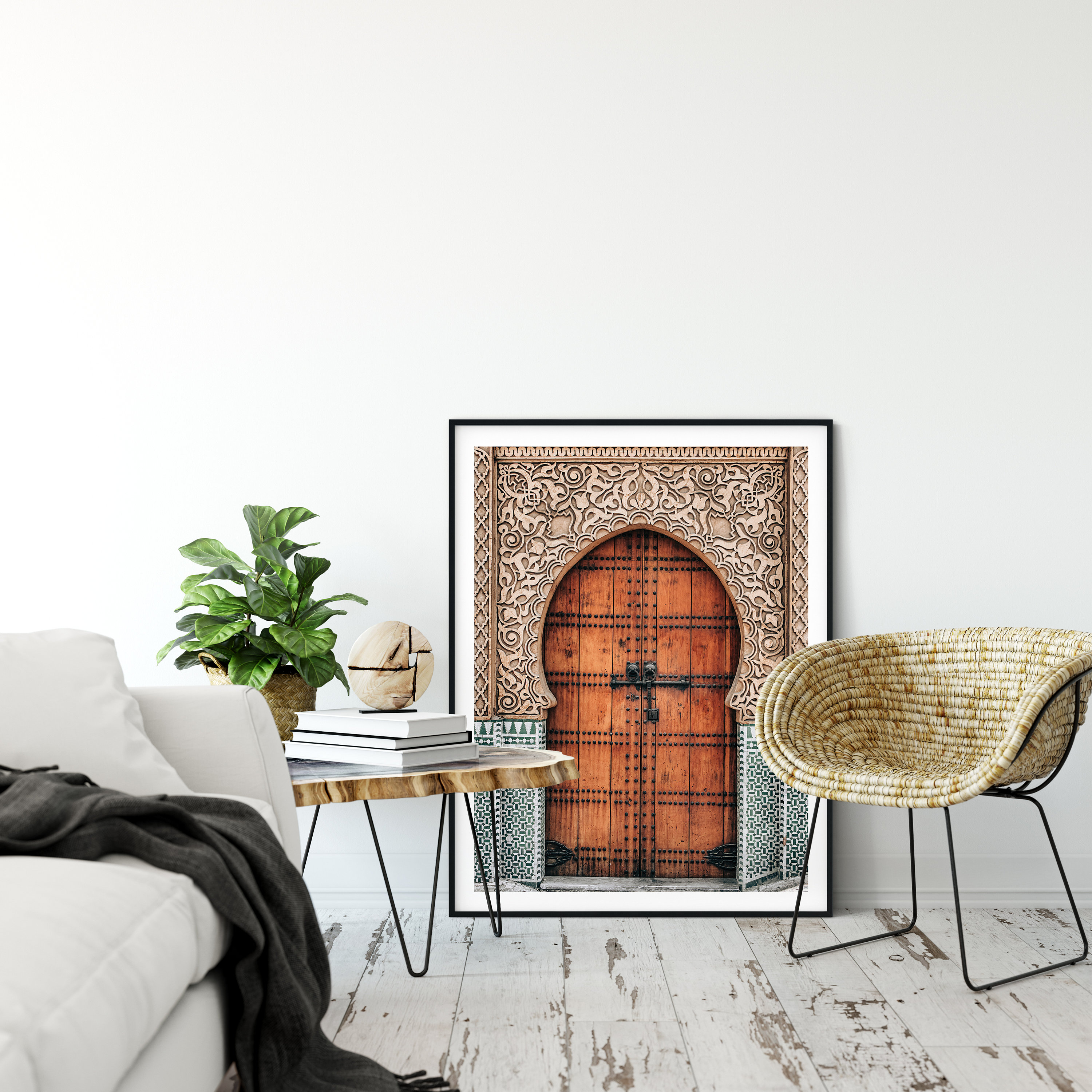 Door Wall Art Door Art Print Door Poster Moroccan Door - Etsy