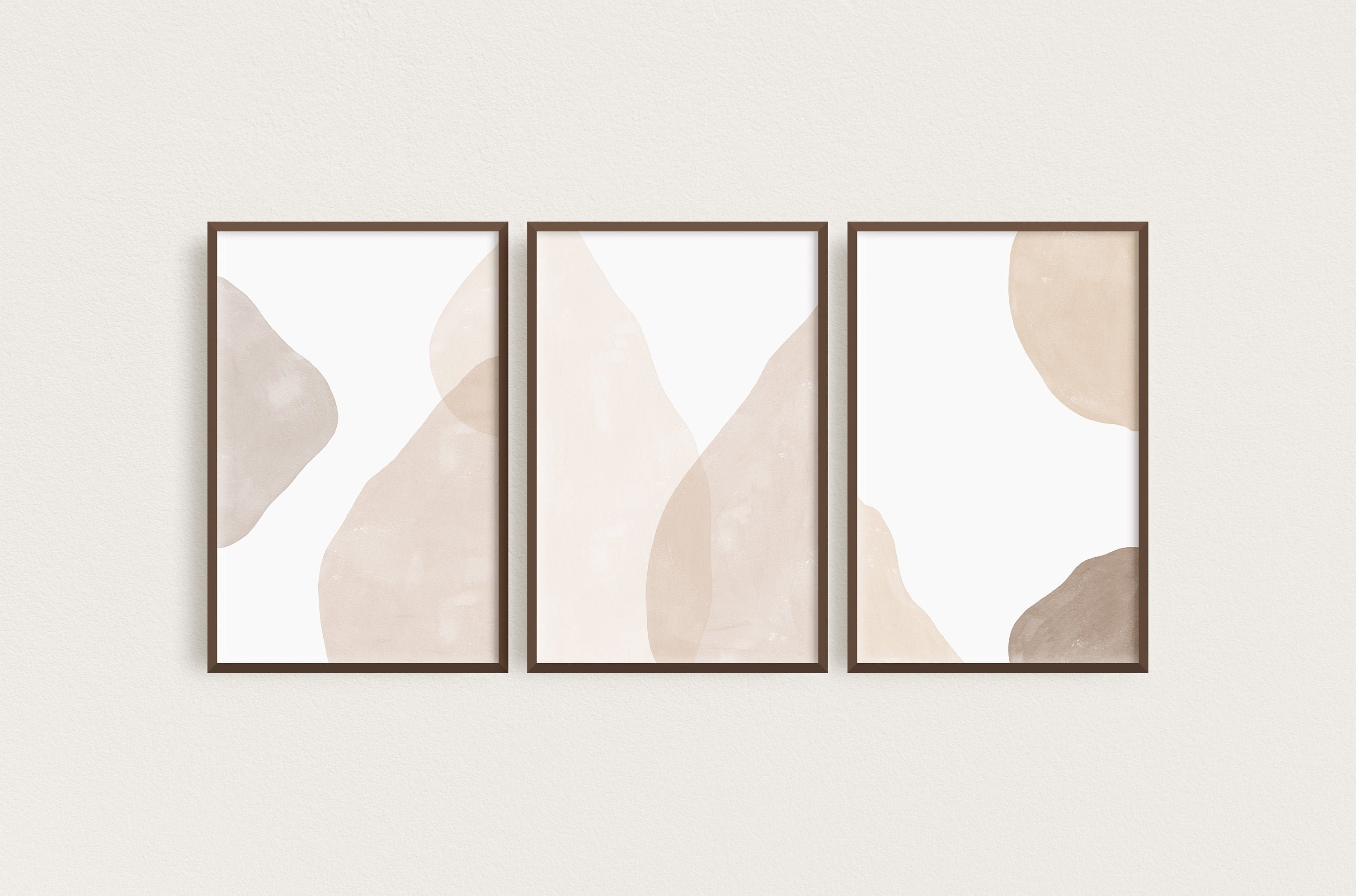 Abstract Art Print Abstract Wall Art Set of 3 Abstract | Etsy