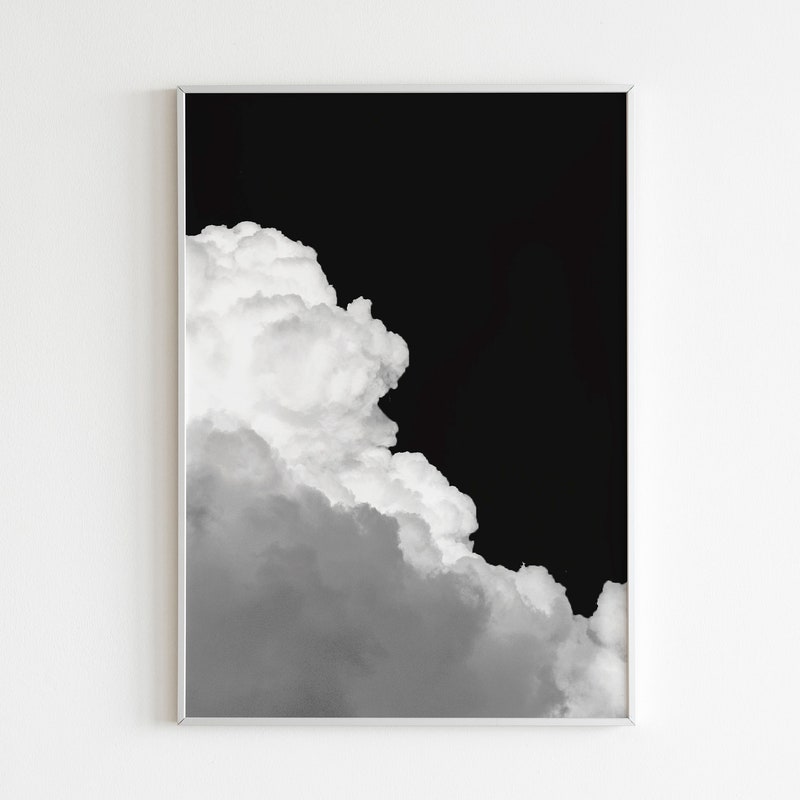 Cloud Art Print - Etsy