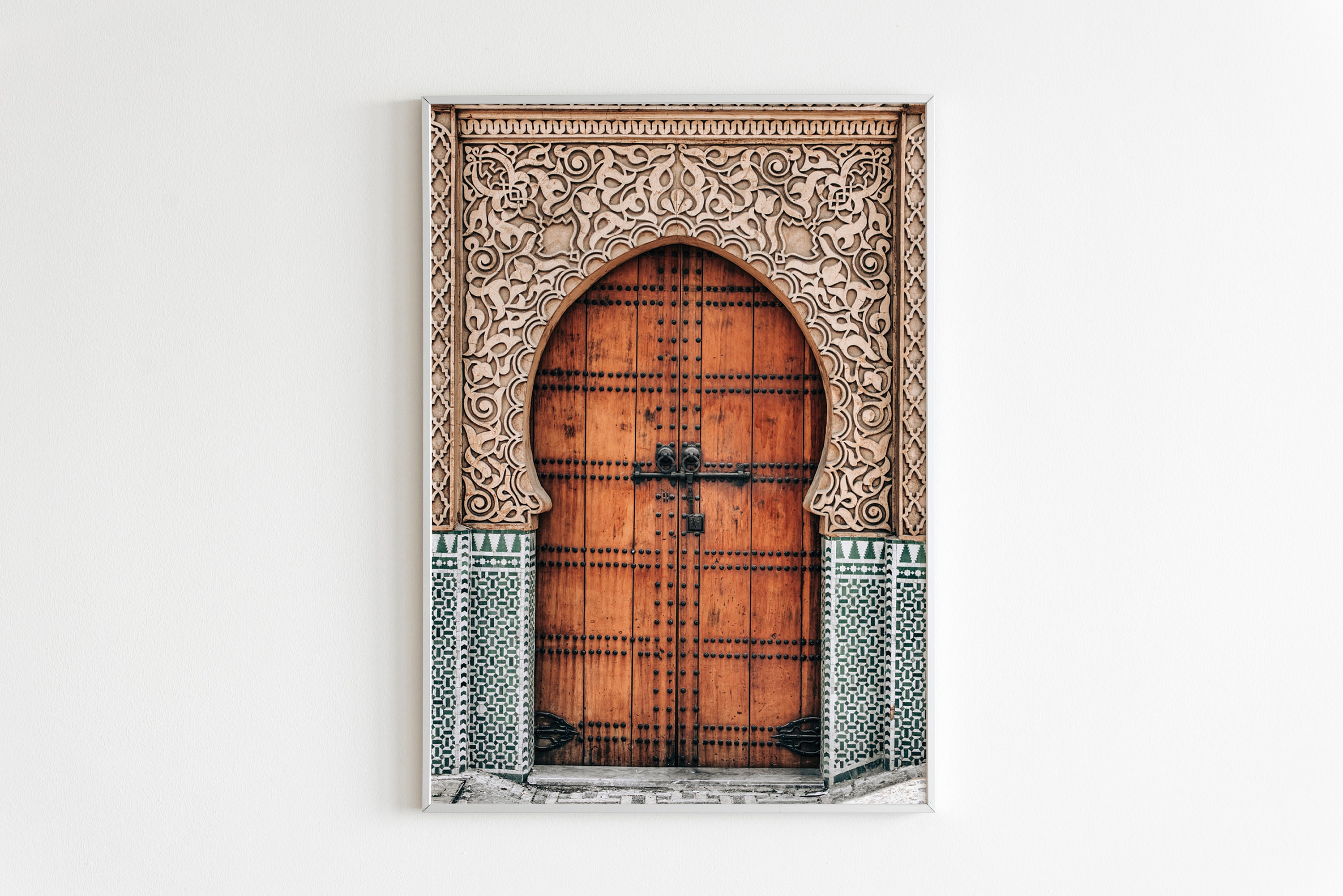 Door Wall Art Door Art Print Door Poster Moroccan Door - Etsy