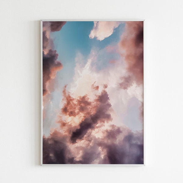 Cloud Art Print - Etsy