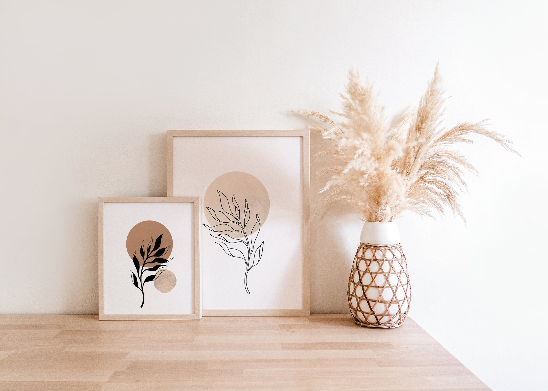 Set of 2 Minimal Prints Set of 2 Prints Minimal Art Print - Etsy