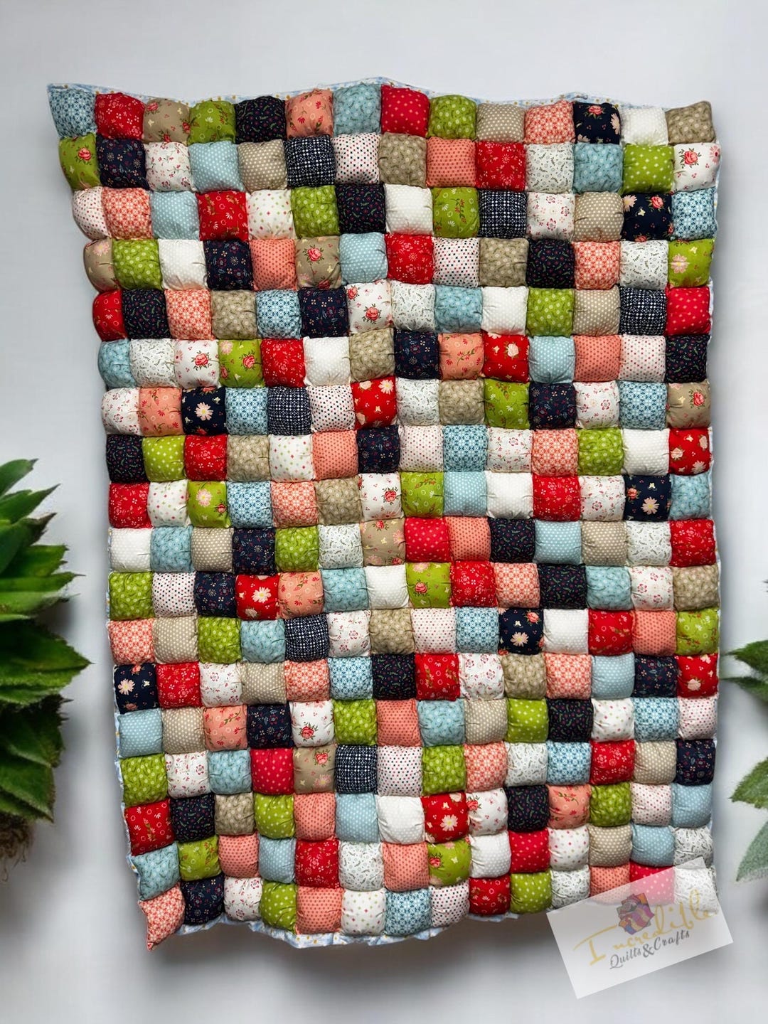 Puff Quilt - Etsy