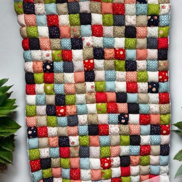 Puff Quilt - Etsy