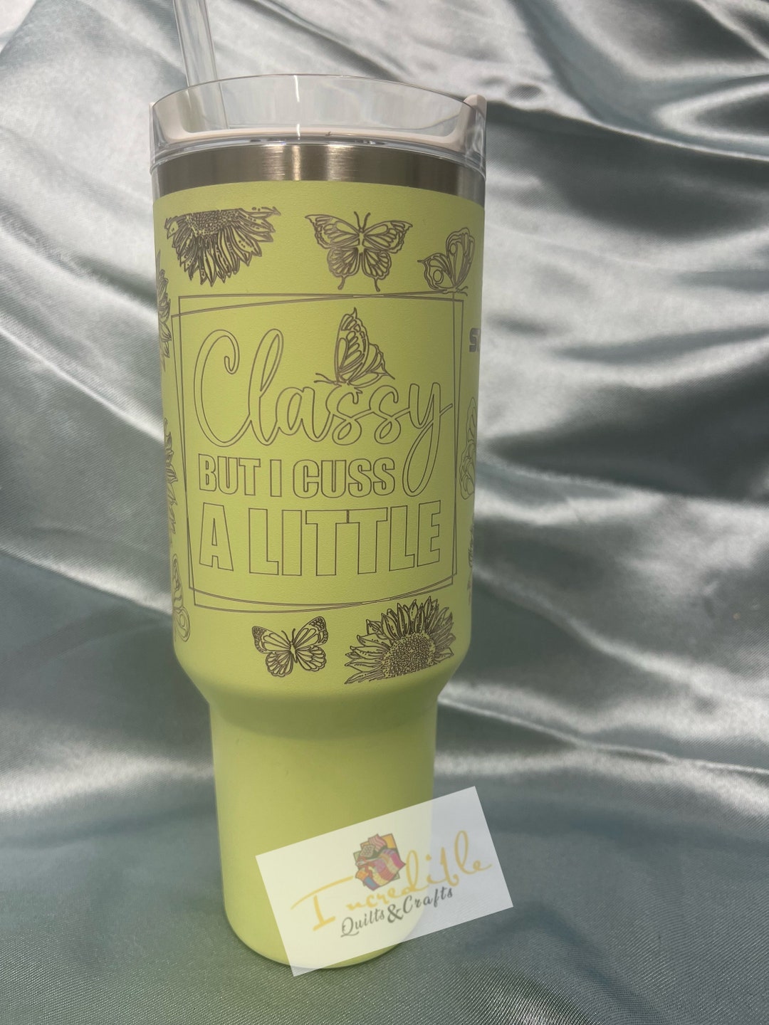 Stanley 40oz Laser Classy but I Cuss a Little - Etsy