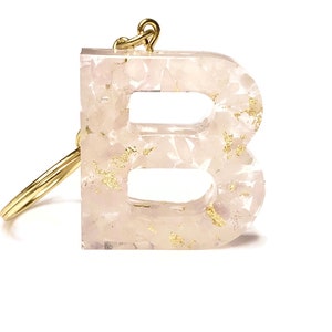 Alphabet Crystal Keychains - Etsy
