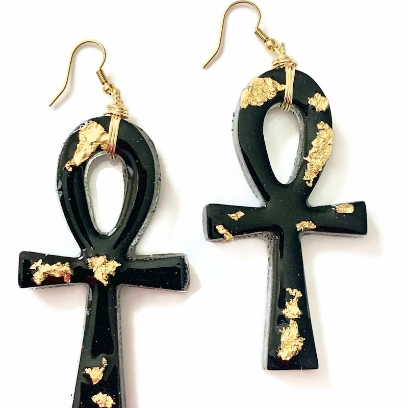 Ankh Earring - Etsy
