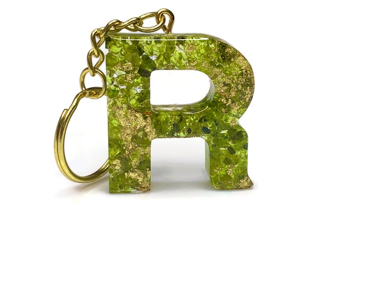 Alphabet Crystal Keychains | Etsy