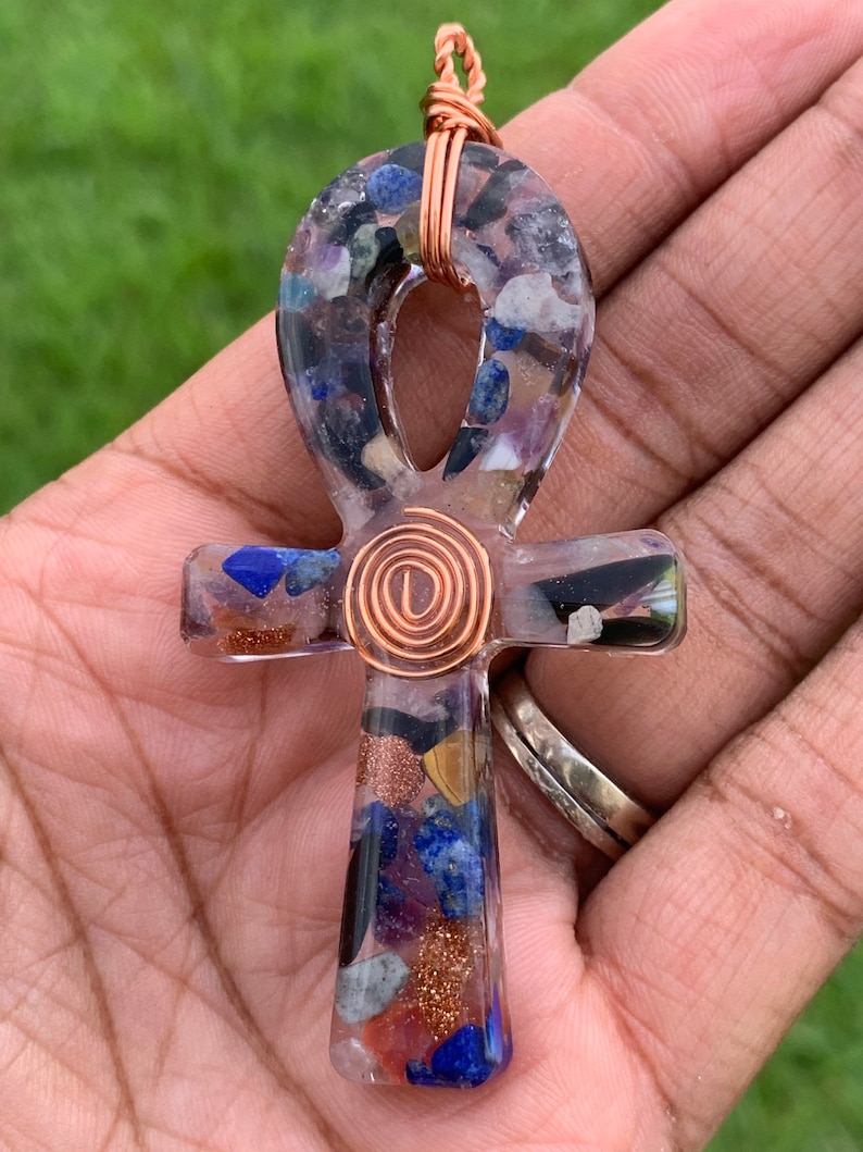 All Stones Ankh - Etsy