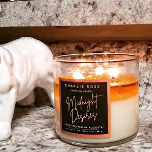 Midnight Desires | Handcrafted Soy Candle - Etsy