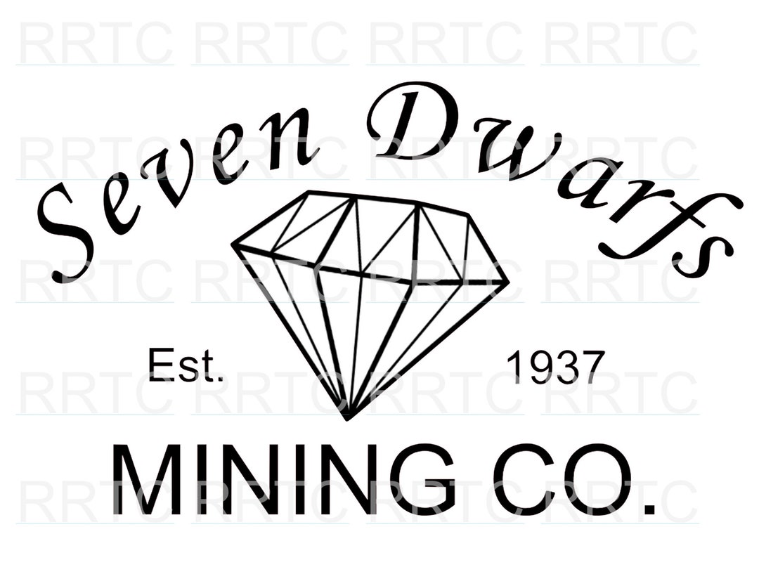 Seven Dwarfs Mining Co Png Digital Download Sublimation - Etsy