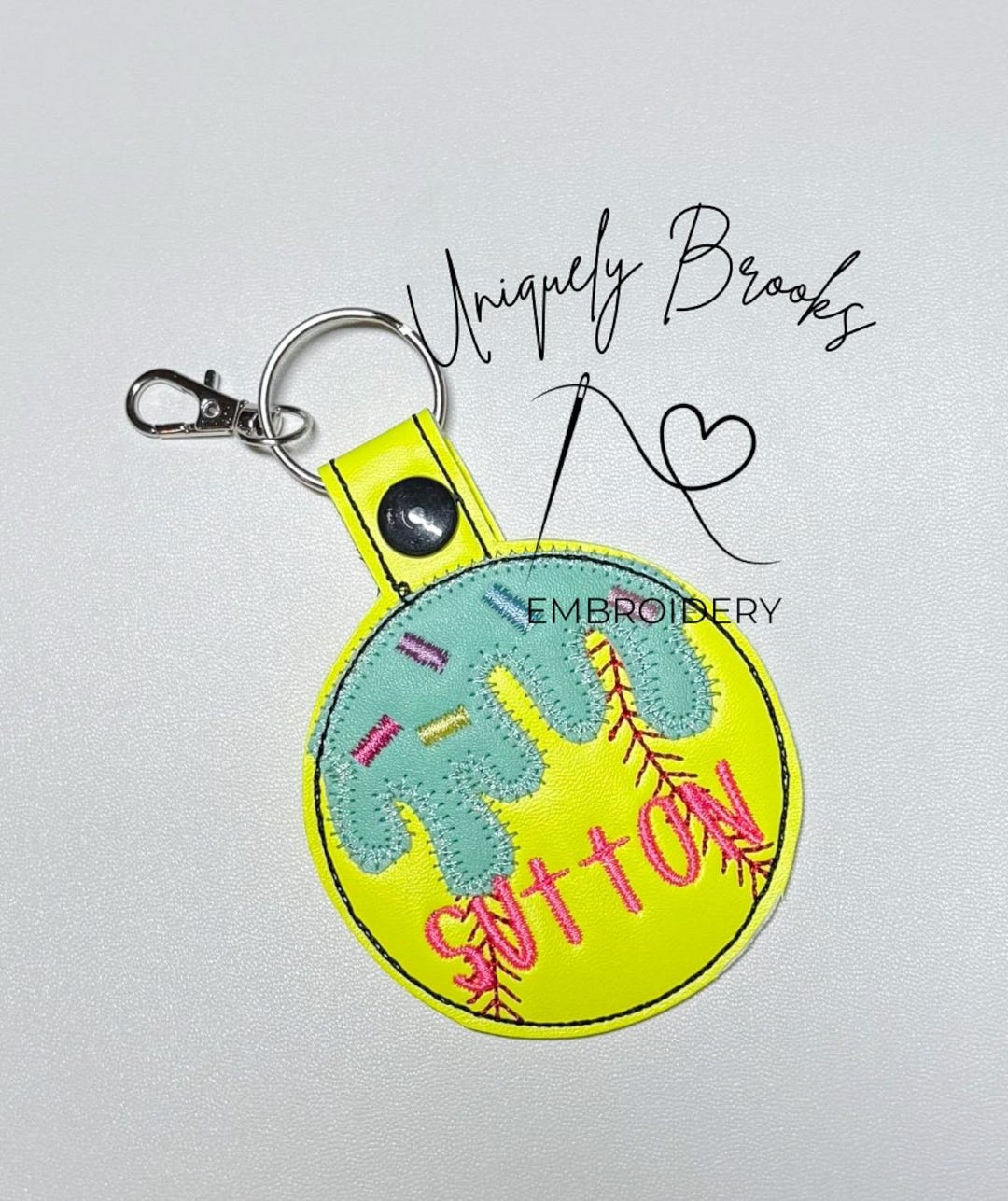 Softball Drip, Softball Drip Keychain, Softball Keychain, Softball Bag ...