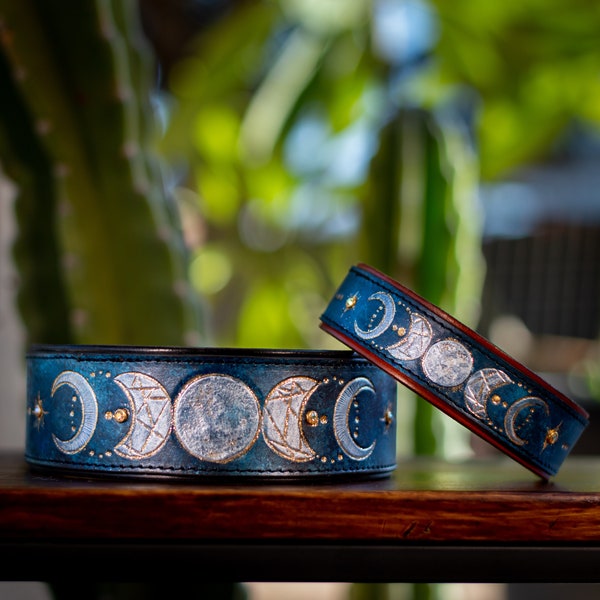 Dog Collar Moon - Etsy