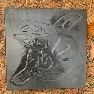 Orca Stepping Stone - Etsy