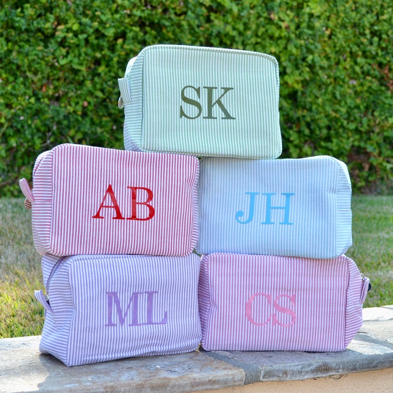 Preppy Cosmetic Bags - Etsy