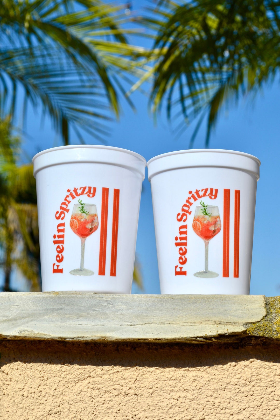 Aperol Spritz Bachelorette Party Cups, Love at First Spritz Favors ...