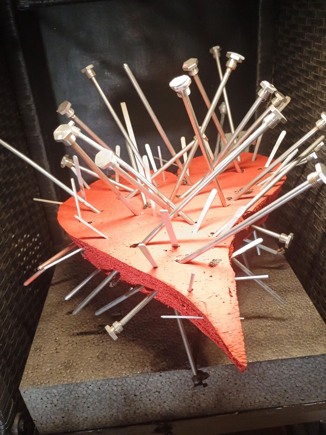 Damaged Heart Sculpture / Large #1 - Etsy