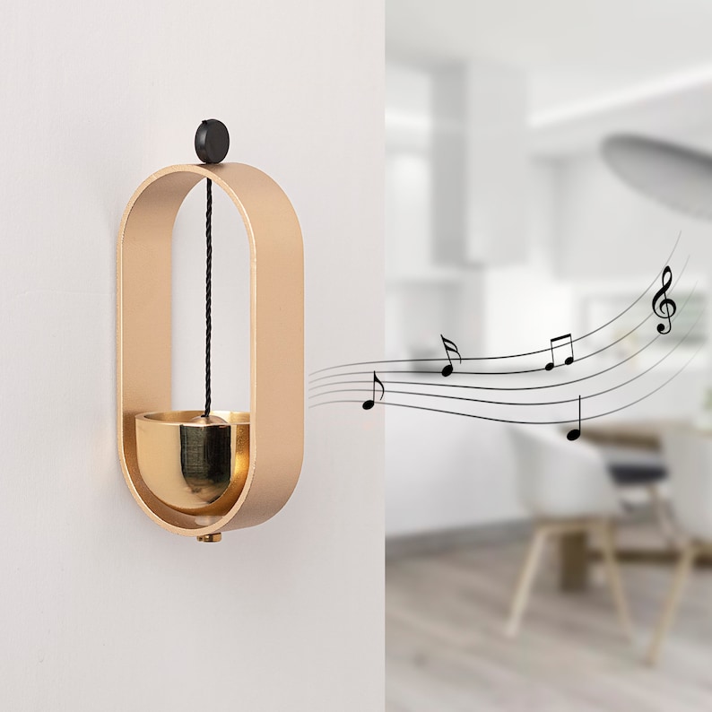Shopkeeper's Doorbell: Brass Chime, Aluminum Alloy - Welcome Entrance ...
