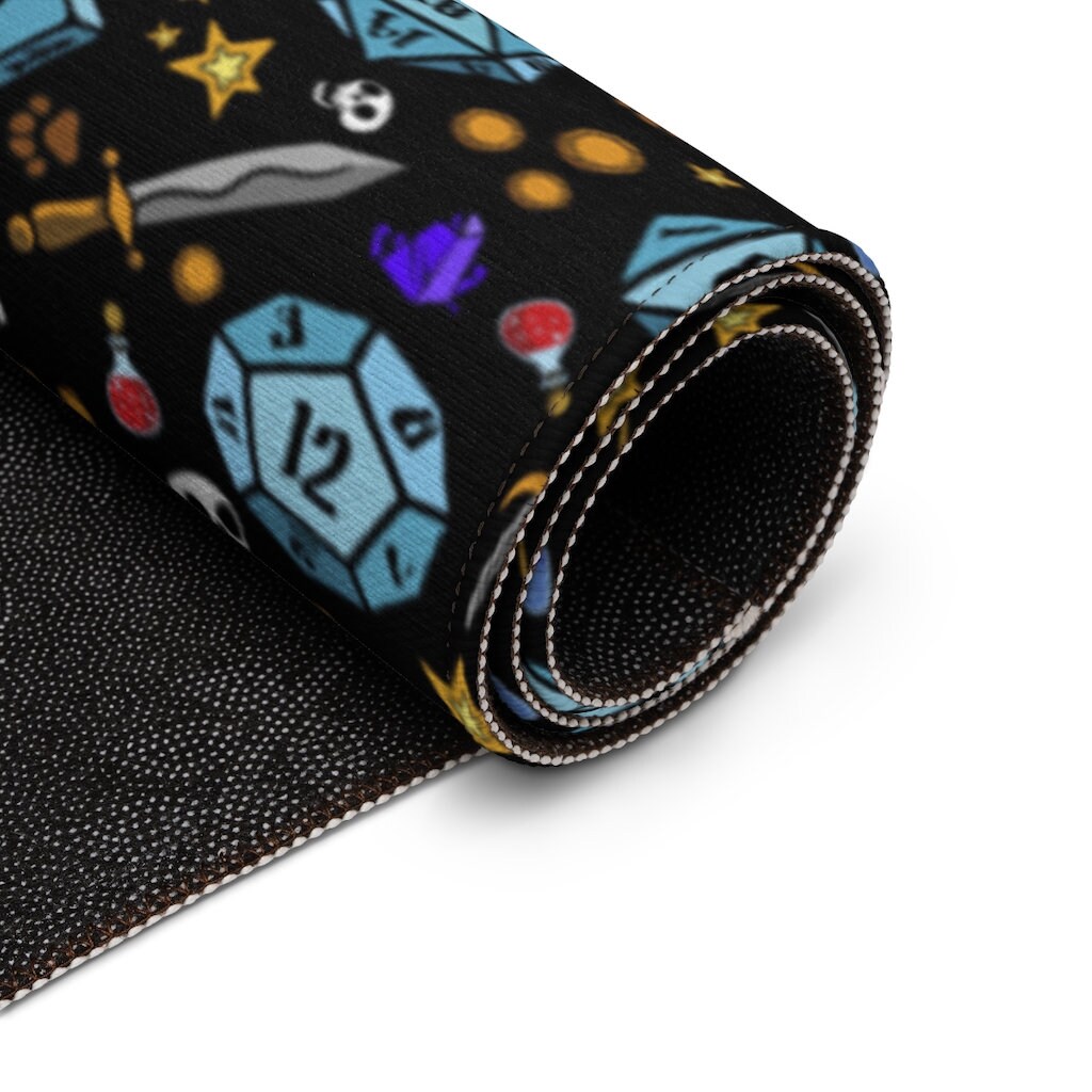 Black DND Dornier Rug - Etsy