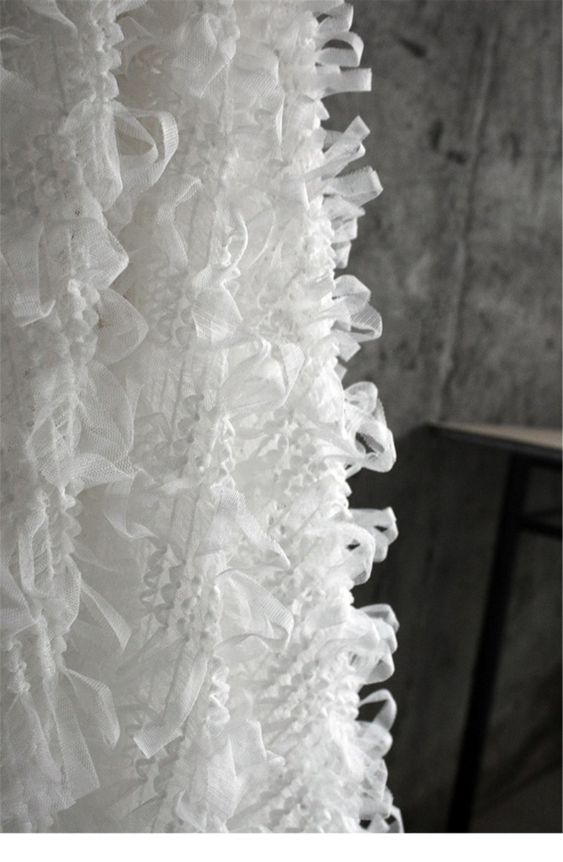 Special Design Creative 3D Texture Woven Tulle Fabic Designer | Etsy