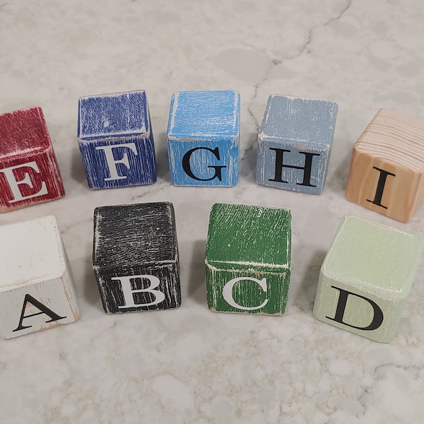 Wood Block Letters - Etsy