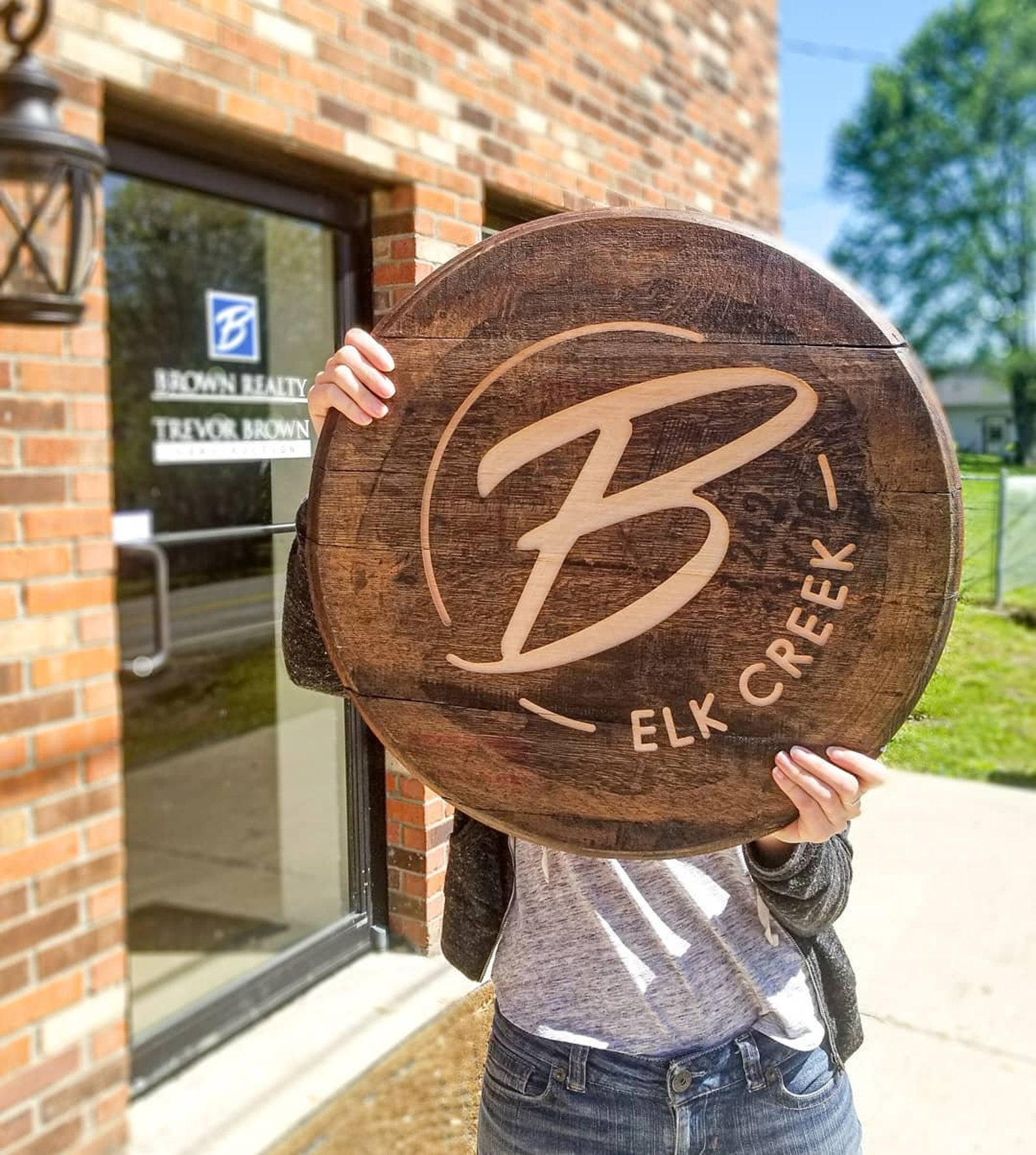 Personalized Bourbon Barrel Custom Company Sign Whiskey - Etsy