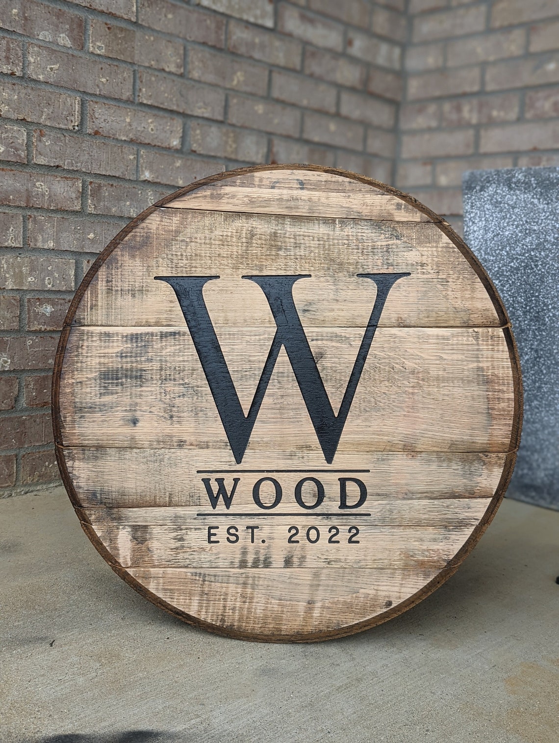 Whiskey Barrel Guest Book Bourbon Barrel Lid Bourbon Barrel - Etsy
