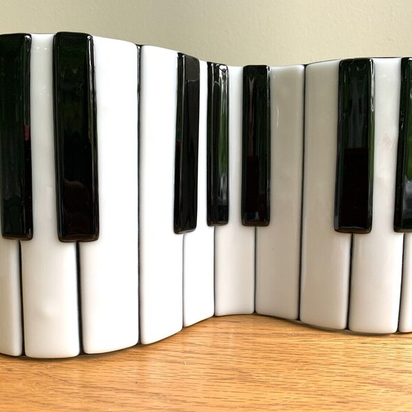 Glass Piano Keyboard Sculpture - Etsy