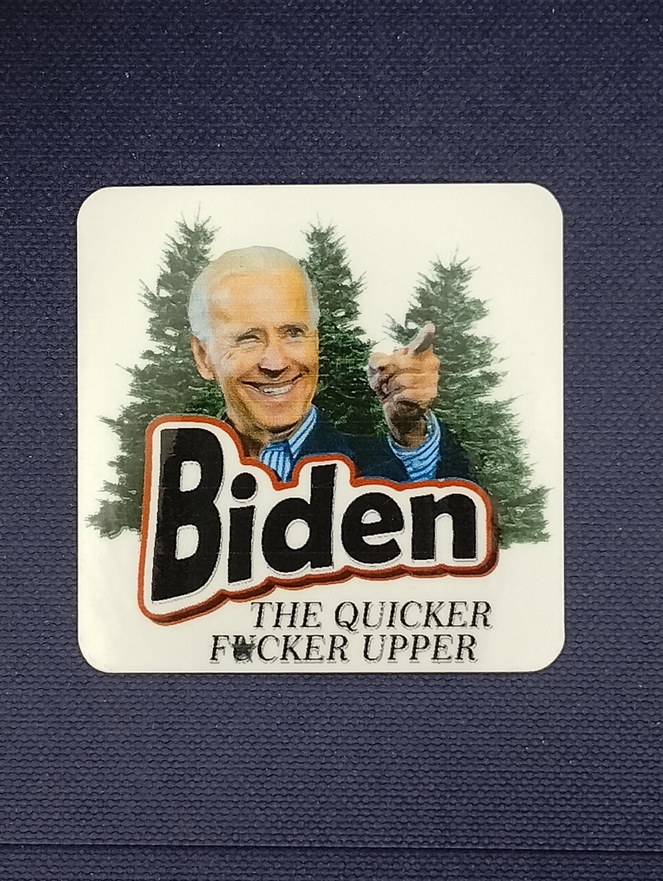 Biden Yeti Decal Sticker Weatherproof Laptop Political Gift Humor ...